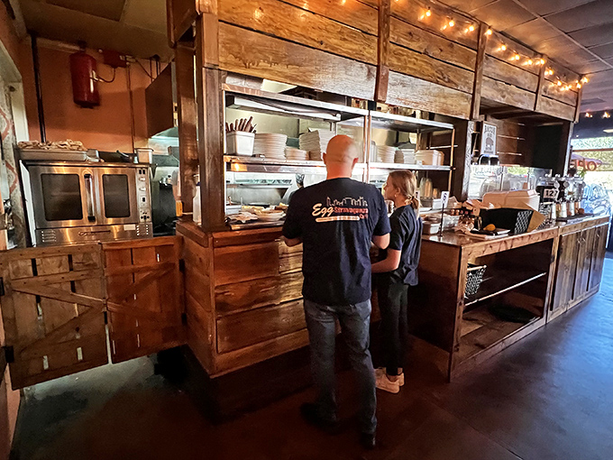 Behind every great breakfast is a team that knows their way around a griddle. The real magic happens behind those wooden counters.