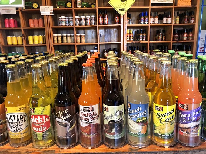A rainbow of sodas awaits, from nostalgic root beer to flavors you didn't know existed.