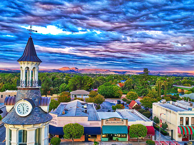 Sunset paints Red Bluff in cinematic colors, revealing why artists and photographers find endless inspiration in this Sacramento Valley gem.