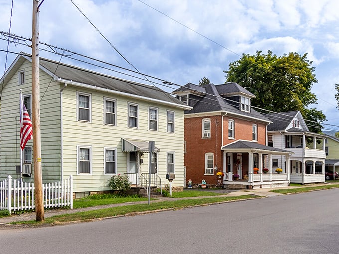 These American Foursquare homes represent Jersey Shore's architectural backbone—practical, enduring, and offering surprising affordability for retirement dreams.