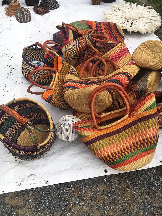 These aren't just baskets—they're portable works of art, each weave and pattern telling stories of traditional craftsmanship.