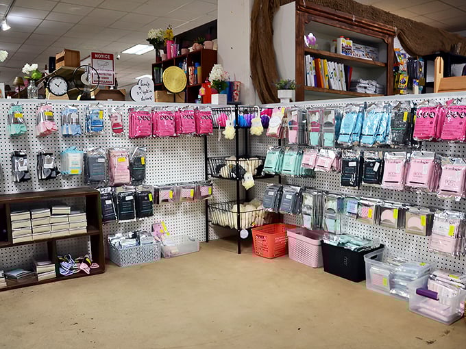 Organization meets creativity in this crafting corner—where scrapbooking supplies promise to transform family photos into heirloom masterpieces.