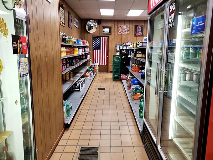 Cold drinks await their moment of glory – because what's a legendary sandwich without the perfect beverage to wash it down?
