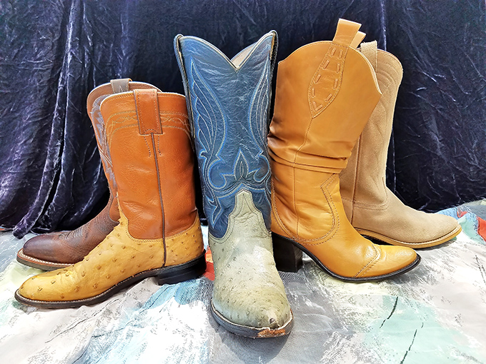 These boots weren't made just for walking—they've danced, stomped, and strutted before finding their way to your closet.