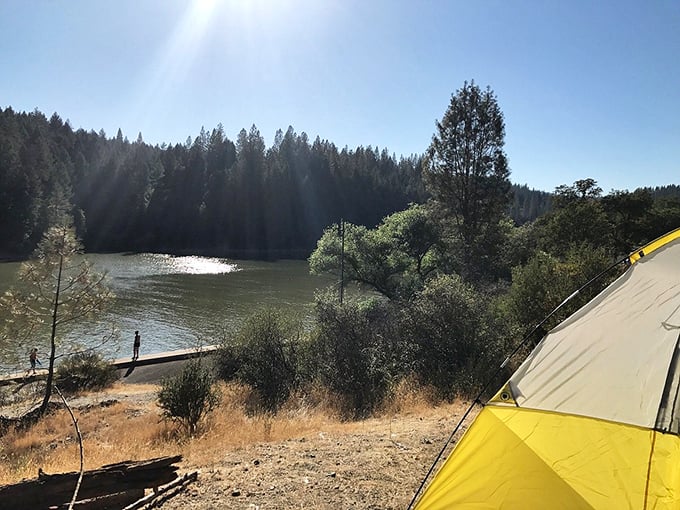 Camping here isn't roughing it—it's upgrading to the penthouse suite of Mother Nature's finest accommodations.