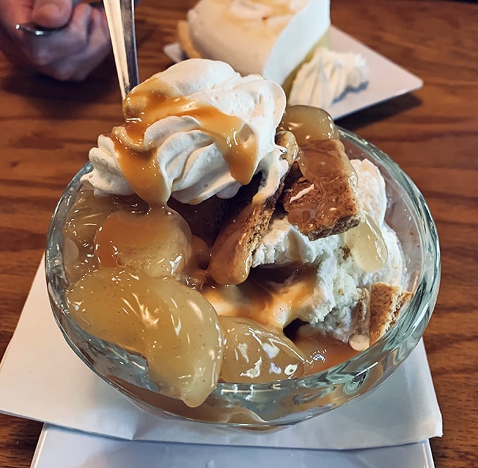 A dessert that doesn't just satisfy your sweet tooth – it throws a party for it, complete with caramel, whipped cream, and zero regrets.