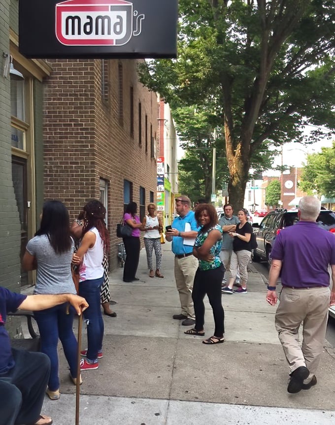 The line outside isn't a deterrent—it's a testament. Like waiting for concert tickets, except the star is fried chicken.