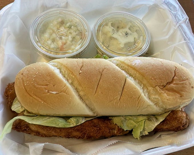The fish sandwich that makes you wonder why you ever settled for fast food versions. Fresh, crispy, and generous—the Northwoods way.