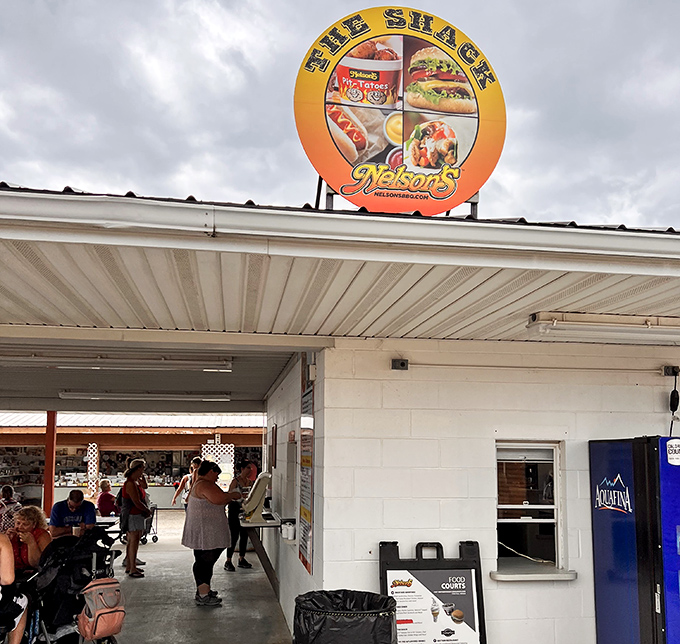 The Shack at Nelson's isn't just a food stand—it's where hunger goes to surrender in the most delicious way possible.