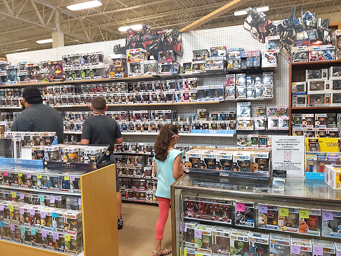 Pop culture paradise! These Funko figures represent the newest "old things" that will become tomorrow's collectibles. Start your empire now!