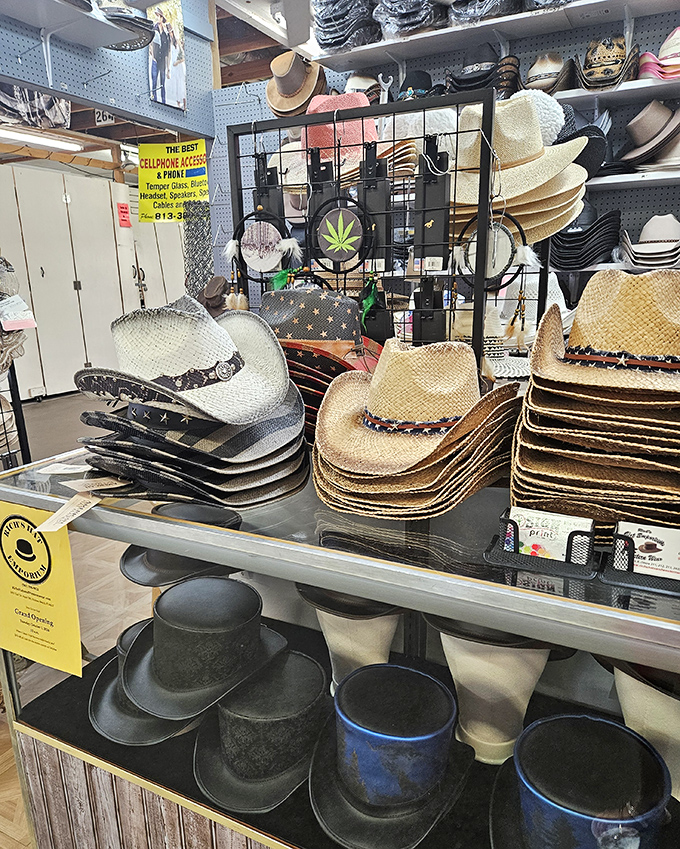 Hat heaven for every Florida occasion—from fishing to fancy. Protection from the sun never looked so good or came with so many style options.