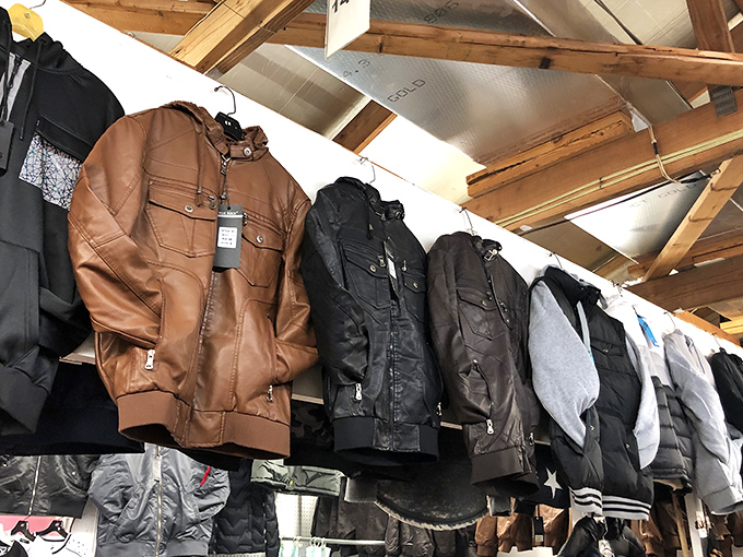Leather jacket heaven—where every movie hero's iconic look hangs waiting for its next adventure. Find yours and instantly add 30% more attitude to any outfit.