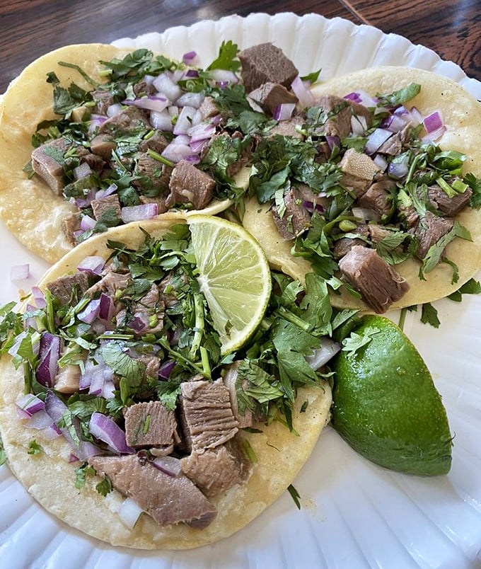 Lengua tacos prove that adventurous eaters are rewarded with incredibly tender, flavorful meat topped with fresh garnishes