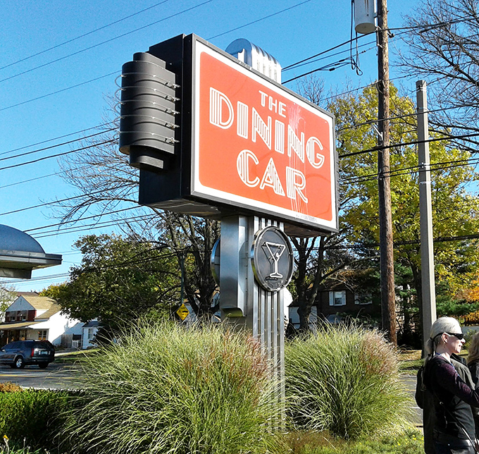 That iconic sign standing tall against the Pennsylvania sky—a beacon of hope for the hungry and a landmark that says "comfort food lives here."