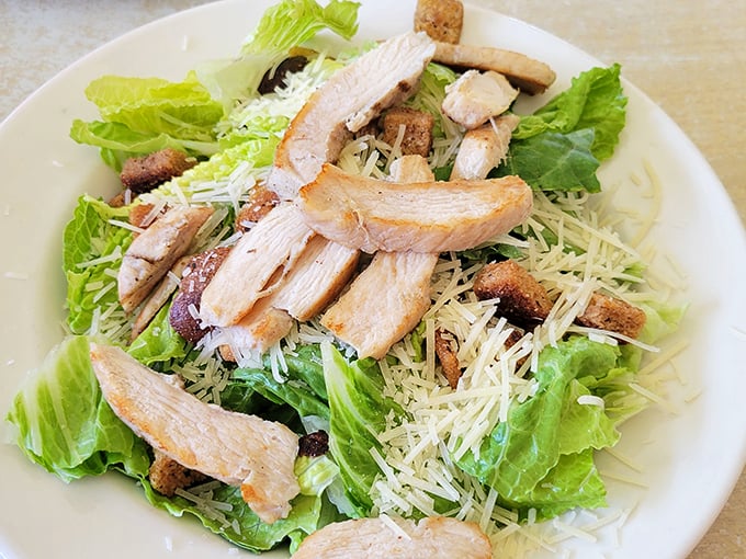 Even the salads at Wellsboro Diner defy expectations—proof that sometimes the best greens come from places famous for their gravy.