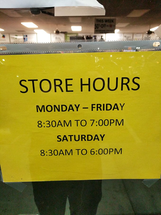 Extended hours mean more time to hunt for bargains—because the thrill of the thrift chase waits for no one.