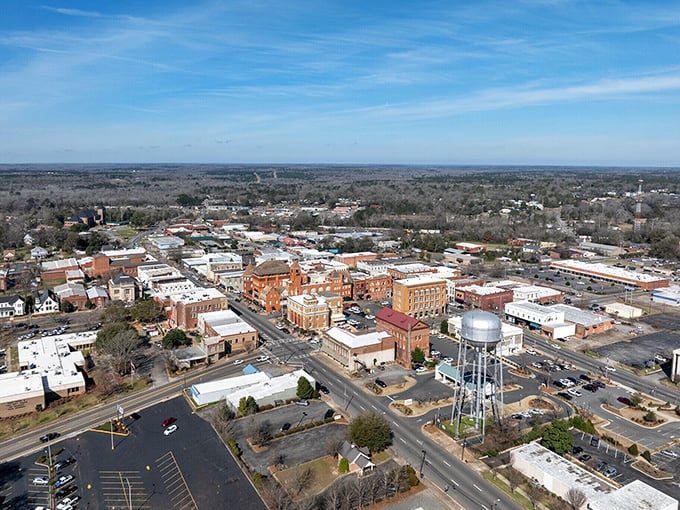 From above, Americus reveals its perfect proportions—large enough to offer amenities, small enough to feel like home within your first month.