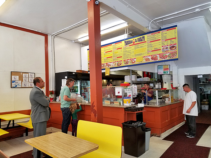 Simple surroundings that remind you great food doesn't need fancy trappings—just the right ingredients, proper technique, and people who care about both