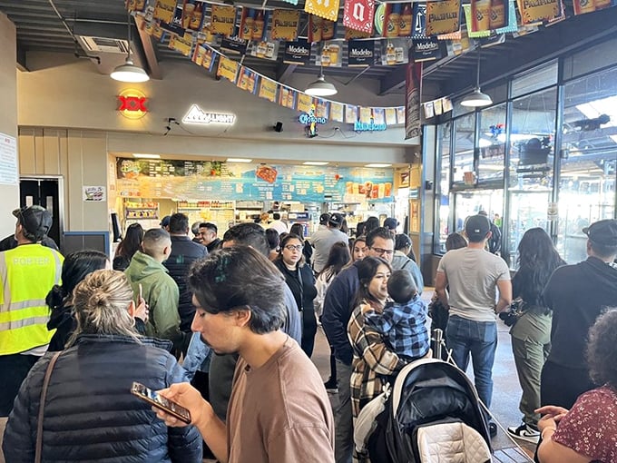 The crowd says it all—this place is worth the wait. Like a rock concert for your taste buds, fans line up for the main attraction.