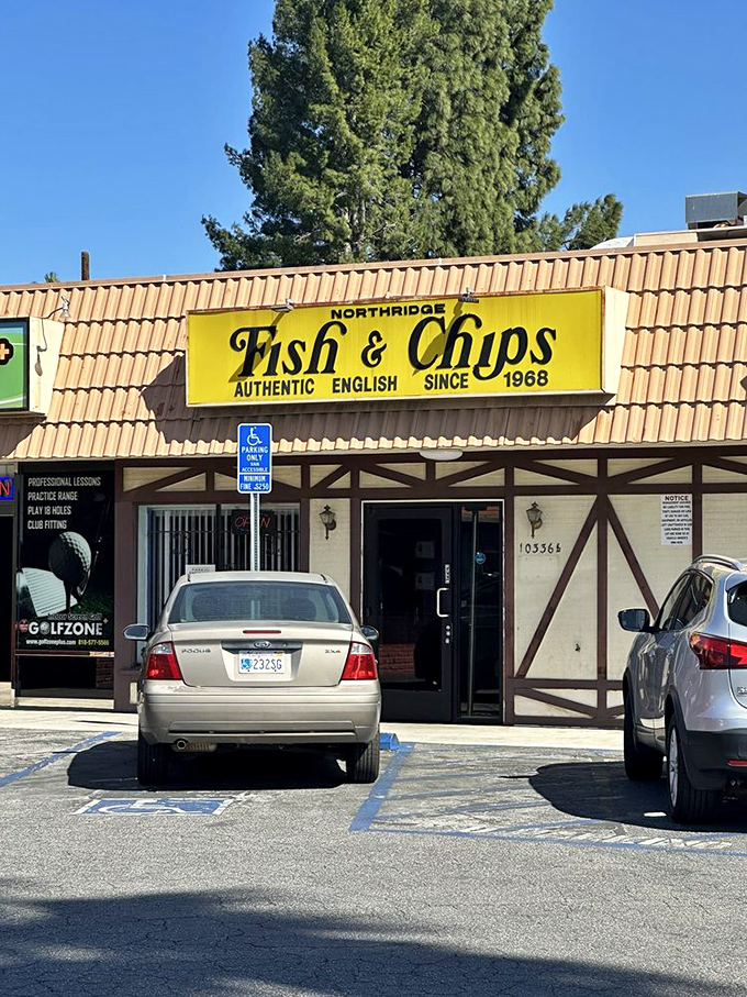 Even the parking lot feels nostalgic—a reminder of simpler times when great food didn't require valet service or a reservation made months in advance.