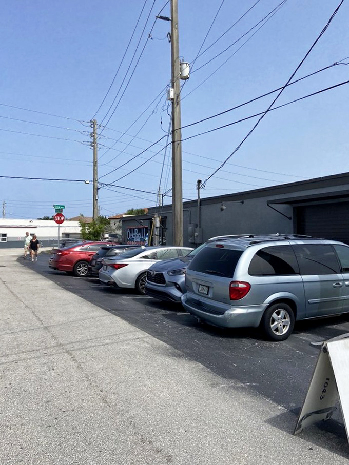 The packed parking lot tells the real story—Oddballs isn't just a store, it's a destination for thrift enthusiasts across Florida.