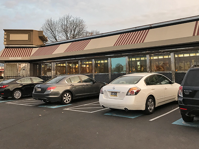 A full parking lot tells the real story – in the age of endless restaurant choices, locals still choose this diner sanctuary for their comfort food fix.