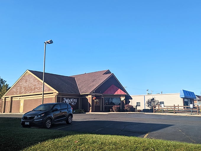 From the outside, it's an unassuming building in a modest parking lot – like finding a bestselling novel with a plain cover.