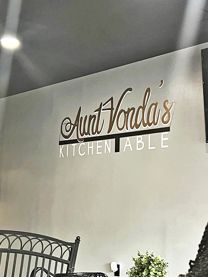 The elegant logo says it all – this isn't just a restaurant name, it's a promise of hospitality that feels genuinely personal.