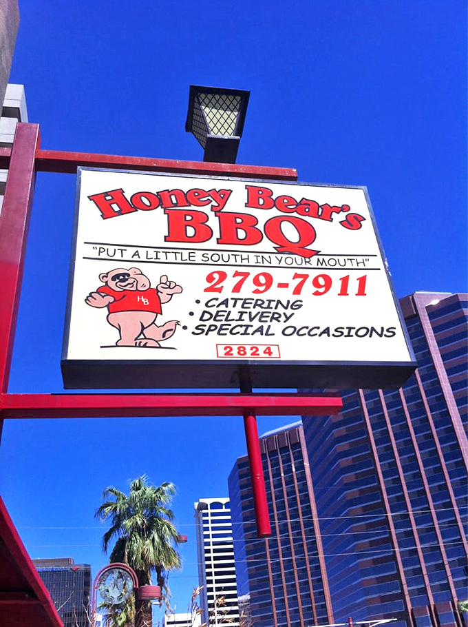 Put a little South in your mouth—a slogan that delivers on its promise with every smoky, saucy bite.