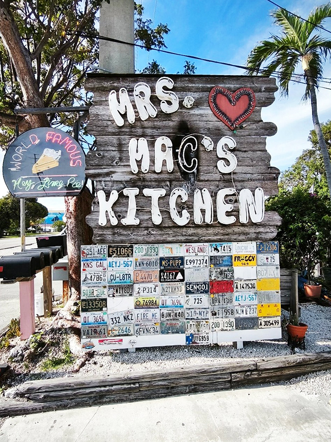 The iconic sign that's launched a thousand road trips. "World Famous Key Lime Pie" isn't just a claim—it's a promise kept