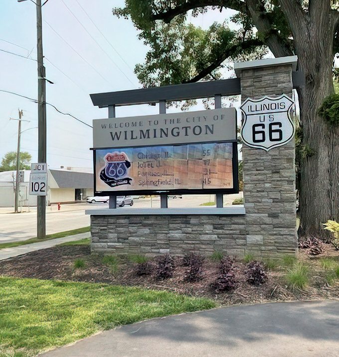 Welcome to Wilmington, where the city sign plays second fiddle to the real star of the show.