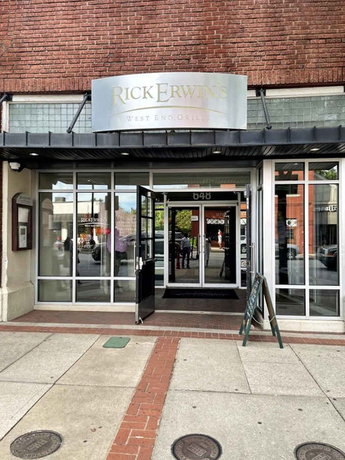The storefront beckons from the sidewalk like an old friend inviting you in for dinner, except this friend really knows how to cook.