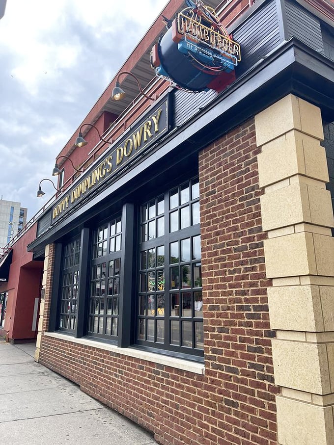 Not all heroes wear capes—some wear brick facades and "Hamburger Headquarters" signs. This storefront has saved countless Madisonians from hunger emergencies.