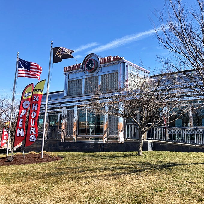 Open 24 hours beneath Baltimore skies – because hunger doesn't check its watch, and neither should satisfaction.