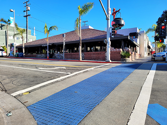 The corner landmark that's fed Manhattan Beach for decades. That brick exterior holds more food memories than most family photo albums.