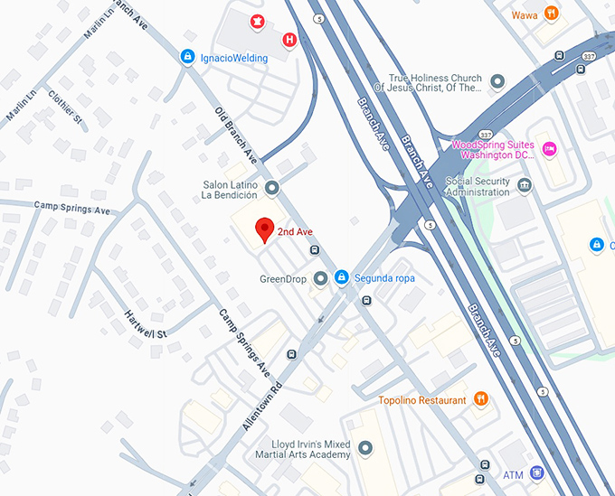 16. 2nd ave map