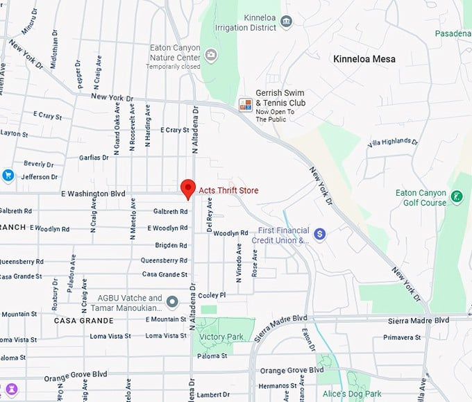 16. acts thrift store map