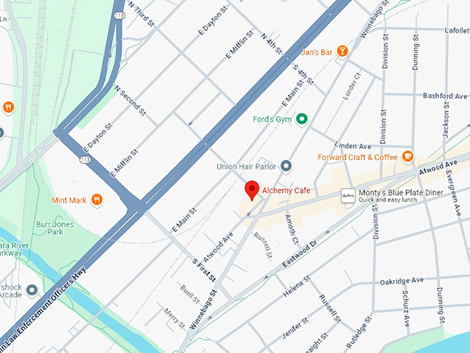 16. alchemy cafe map