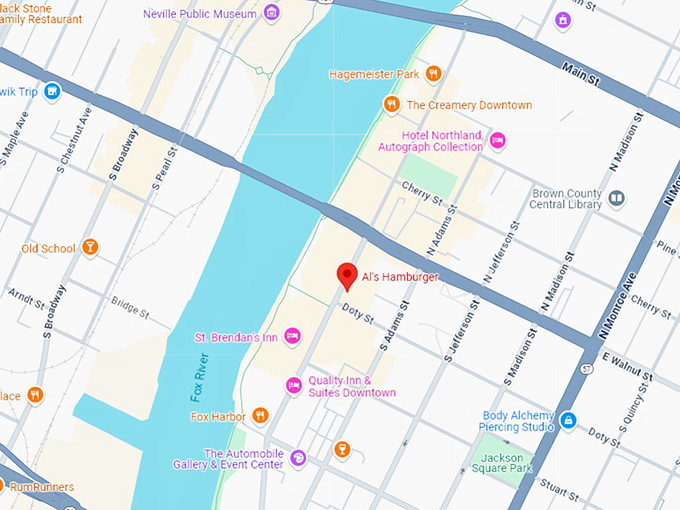 16. al’s hamburger map