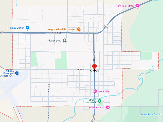 16. alturas map