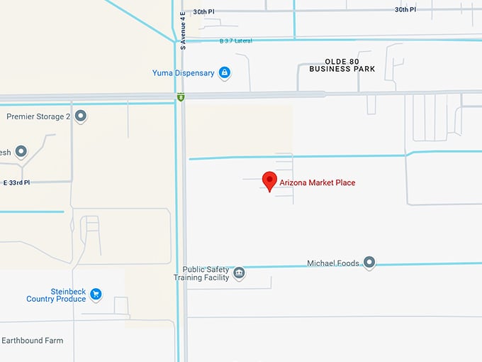 16. arizona market place map