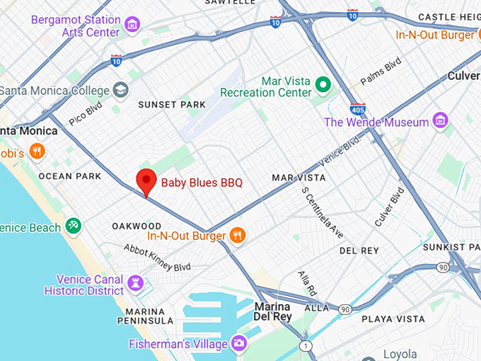16. baby blues bbq map