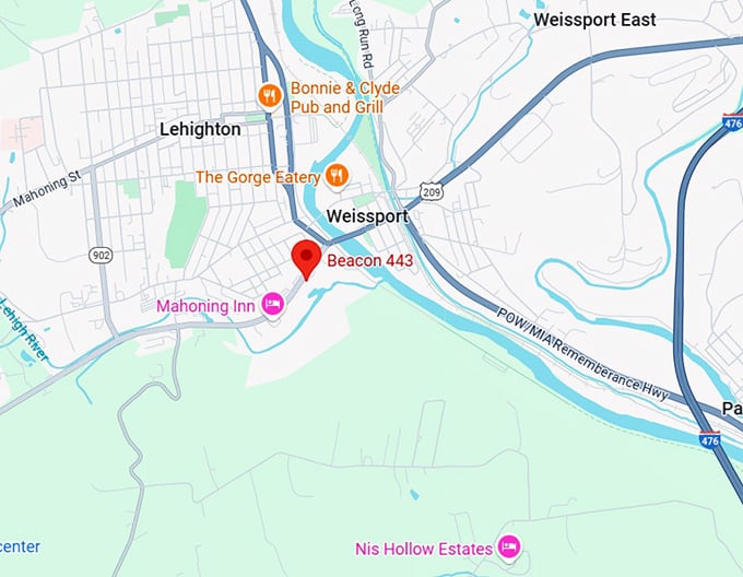 16. beacon 443 map
