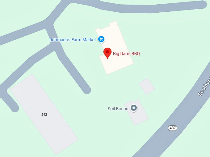 16. big dan's bbq map