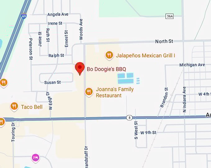 bo doogie’s bbq map