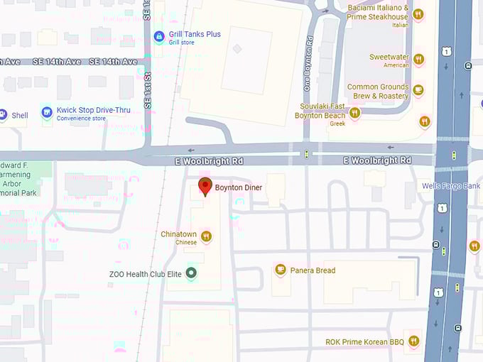 16. boynton diner map
