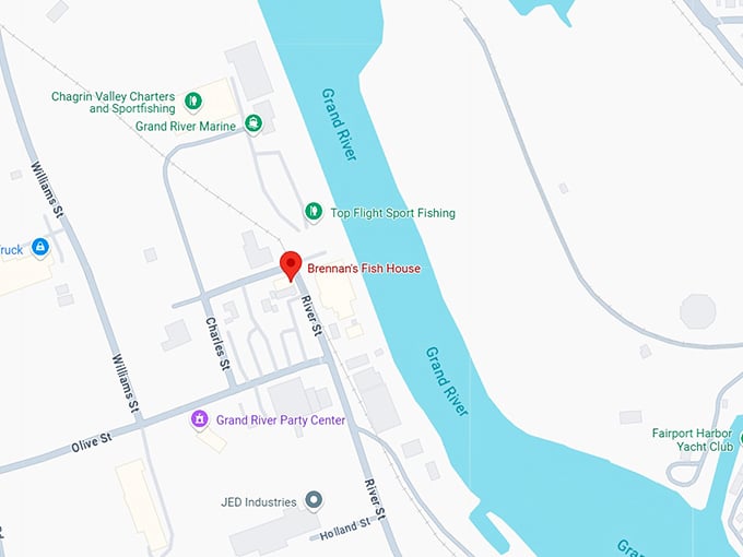 brennan's fish house map