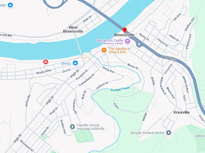 16. brownsville map