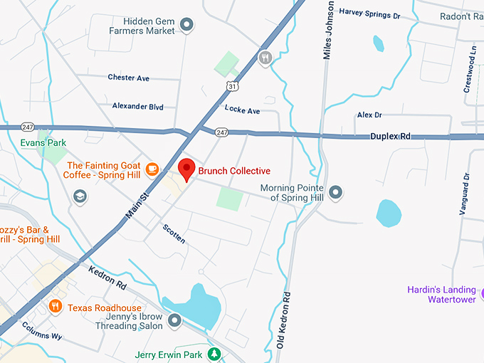 brunch collective map