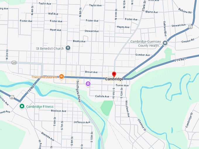 16. cambridge map